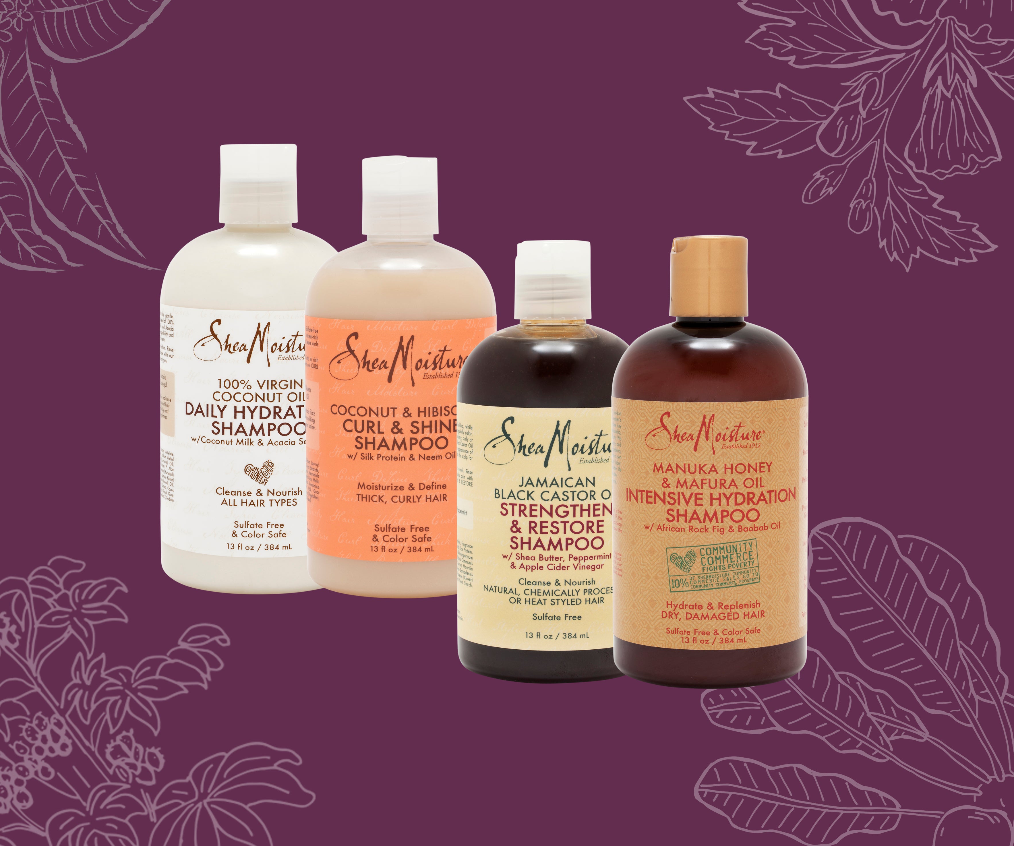 Natural, Organic & Paraben-Free Shampoo | SheaMoisture – sheamoisture ...